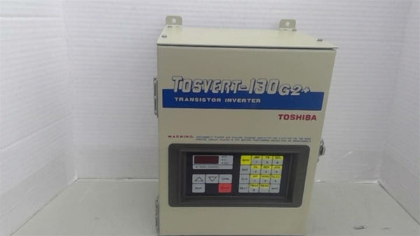 Toshiba VT130G2+2025 Tosvert-130G2+Transistor Inverter 2 HP 200/230 Vo – BME Bearings and Surplus