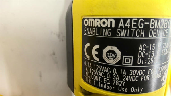 Omron A4EG-BM2B041 Enabling Switch – BME Bearings and Surplus