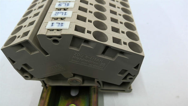 Weidmuller ZDU-2-5-2 ZPE 6-2/3an ZDU-2-5-2 Terminal Blocks – BME Bearings and Surplus