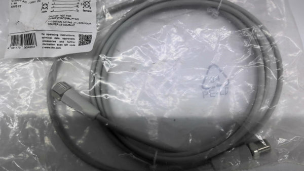 Ifm EVF043 Connection Cable 250VAC/300VDC 4 Amp AWG 22 – BME Bearings and Surplus