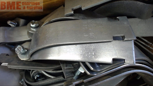 LOT OF 28-- GLOBE STRUT G-7011A STD PC 4" RIGID ASSBL PIPE CLAMPS – BME Bearings and Surplus