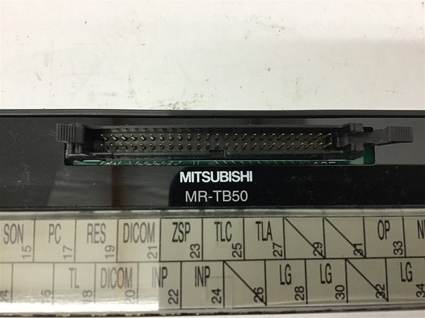 Mitsubishi MR-TB50 Terminal Block – BME Bearings and Surplus