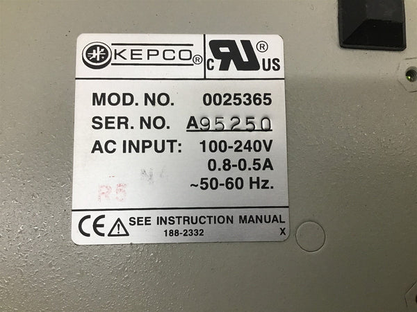 Kepco BarTector 0025365 Scanner Interface – BME Bearings and Surplus