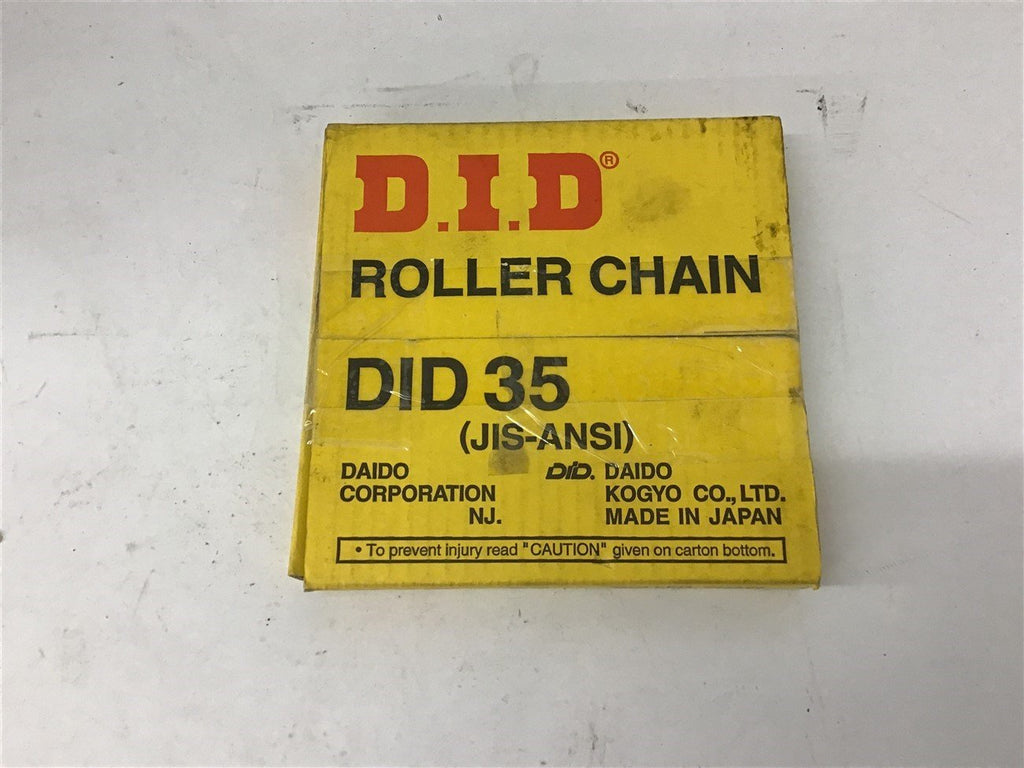 DID 35 Roller Chain 10 FT Long – BME Bearings and Surplus