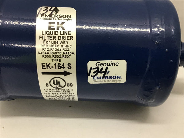 Emerson EK-164 S Liquid Line Filter Drier – BME Bearings and Surplus