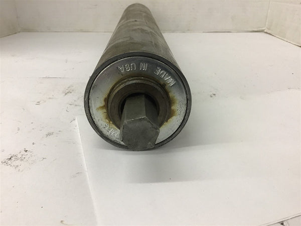 Conveyor roller 19" Long 2 1/2" OD – BME Bearings and Surplus