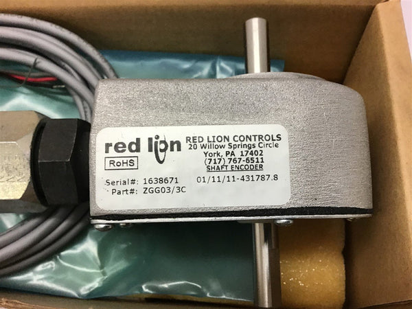 Red Lion ZGG03/3C Shaft Encoder – BME Bearings and Surplus