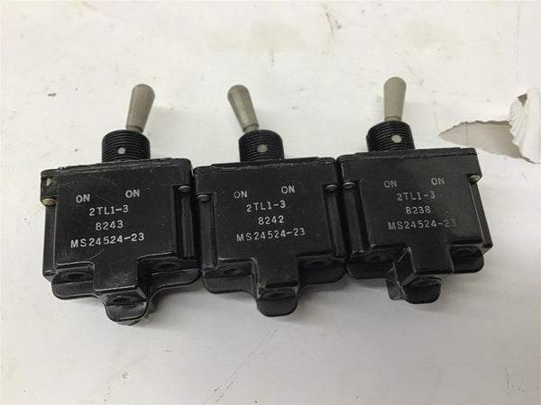 Honeywell 2TL1-3 Toggle Switch 15A 125 VAC Lot Of 3 – BME Bearings and ...