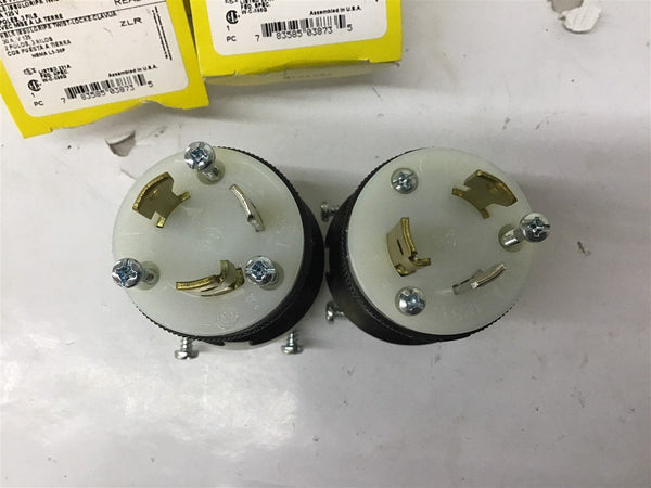 Hubbell HBL2611 30A 125V 2 Pole 3 Wire Twist lock Plug Lot Of 2 – BME ...