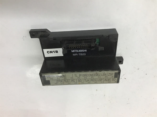 Mitsubishi MR-TB20 Terminal Block – BME Bearings and Surplus