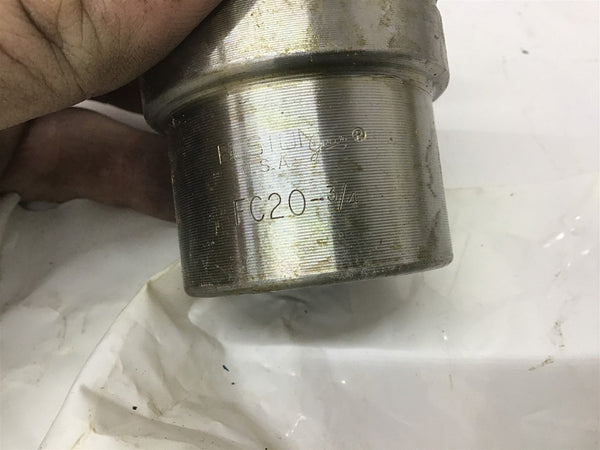 Boston Gear FC20-3/4 Jaw Coupling 3/4" – BME Bearings and Surplus
