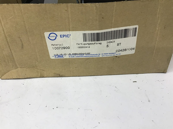 Lapp Epic 10072900 Base Connector 16 Pin Base Box of 5 – BME Bearings ...