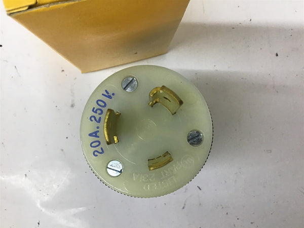 Hubbell 2321 20A 125V Twist Lock Plug – BME Bearings and Surplus
