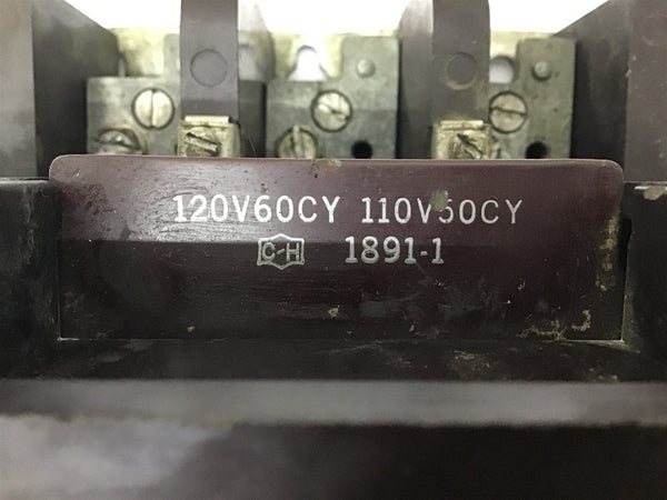 Cutler-Hammer C10EN3 Series A1 Starter NEMA Size 3 90 A 3 PH 460/575 V ...