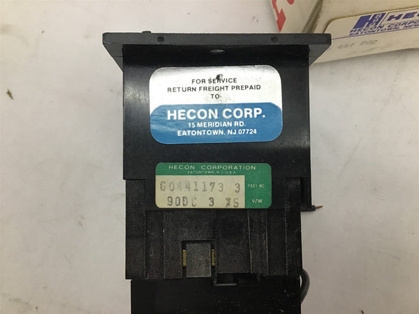 Hecon A6441002 Counter Reset 90DC 75 Watt – BME Bearings and Surplus