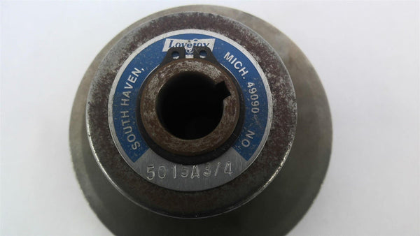 Lovejoy 5015A3/4 Variable Spring Loaded Pulley 5" Od 3/4" Bore 3/16" K ...