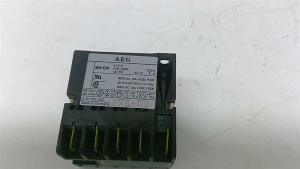 AEG 31E Control Relay – BME Bearings and Surplus
