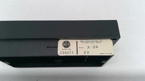Non-Linear System X-34 Digital Panel Meter – BME Bearings and Surplus