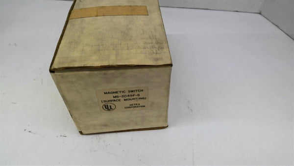 Detex Corporation MS-2049F-S Magnetic Switch Surface Mounting – BME ...