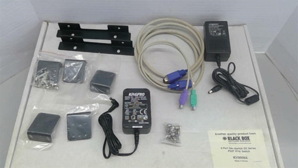 Black Box 724-746-5500 8 Port Serv Switch – BME Bearings and Surplus