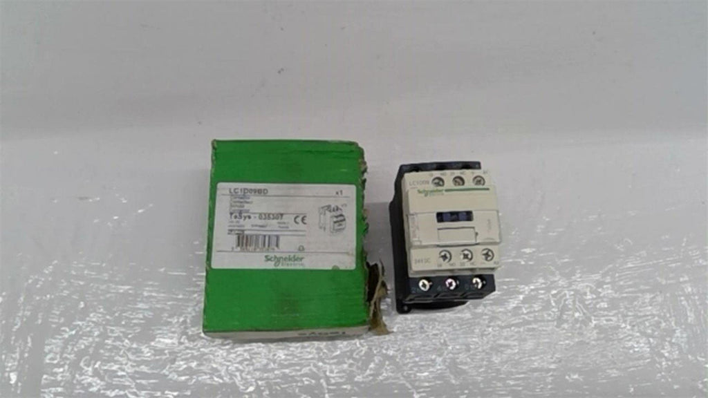 Schneider LC1D09BD Contactor 24 Vdc coil – BME Bearings and Surplus