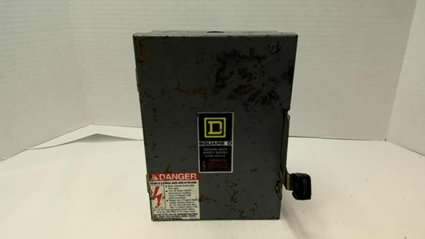 Square D D221N 30A 240VAC Safety Switch – BME Bearings and Surplus