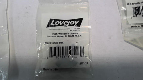 Lovejoy L070 Rubber Spider Coupling Insert Lot Of 7 – BME Bearings and ...