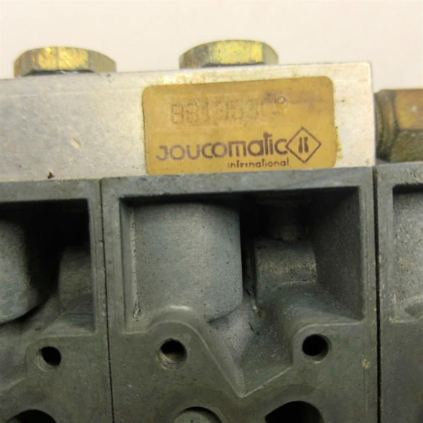 Joucomatic 88105505 Valve manifold Block Lot of 18 – BME Bearings and ...