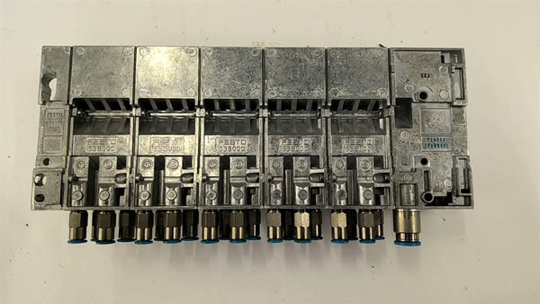 Festo MPA-FB-V1 Terminal Block W/ VMPA2-FB-EMG-4 X 5, Festo VAMPA1-FB ...
