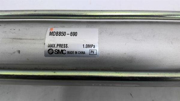 SMC MDBB50-690 Pneumatic Cylinder 1.0 MPA – BME Bearings and Surplus