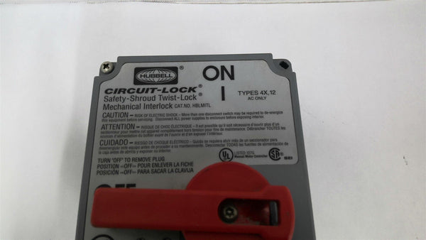 Hubbell HBL2730SW Circuit Lock Twist Lock 30 Amp 480 Volts – BME ...