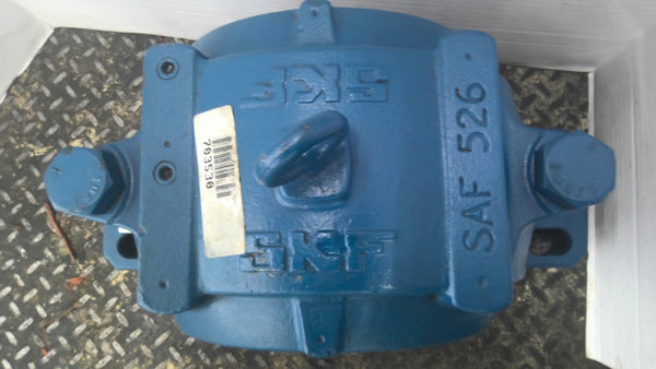 SKF SAF 526 Pillow Block Bearing Housing – BME Bearings and Surplus