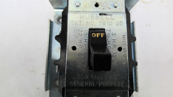 Hubbell 7810 Manual Motor Controller 1390 Type I Controller – BME ...