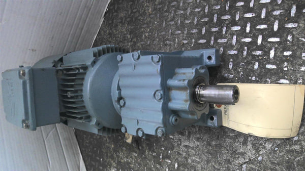 Sew-Eurodrive R27DT90L4/BMG 1.5 KW Gear Brake Motor 266/460 Volts – BME ...