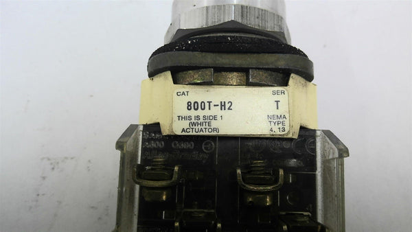 Allen-Bradley 800T-H2 Selector Switch – BME Bearings and Surplus