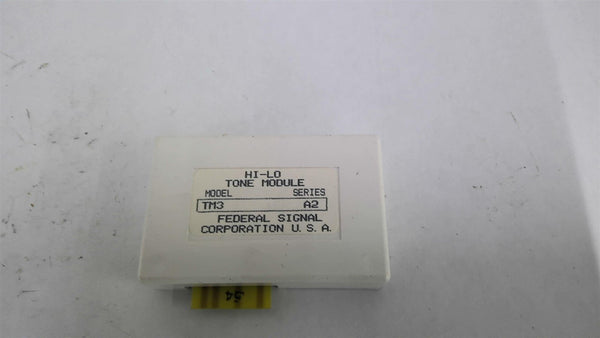 Federal Signal TM3 Hi-Lo Tone Module – BME Bearings and Surplus