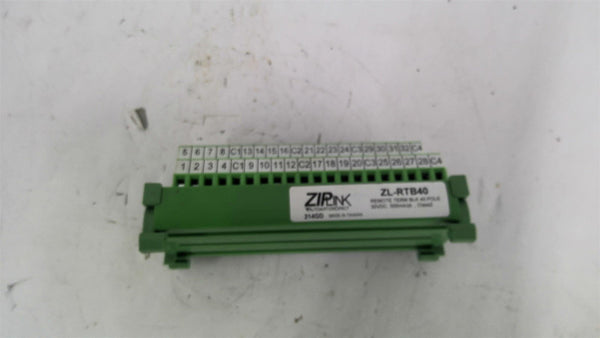 Zip Link ZL-RTB40 Remote Terminal Block 40 Pole 30 VDc – BME Bearings ...