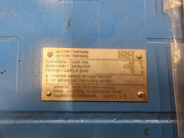 Siemens 1PH7 186-7EF030AK9-Z 94kW 2000RPM 3PH 445V Servo Motor – BME ...