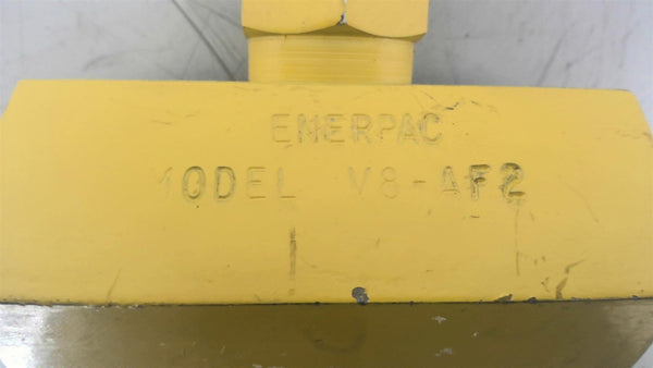 Enerpac V8-AF2 Valve – BME Bearings and Surplus