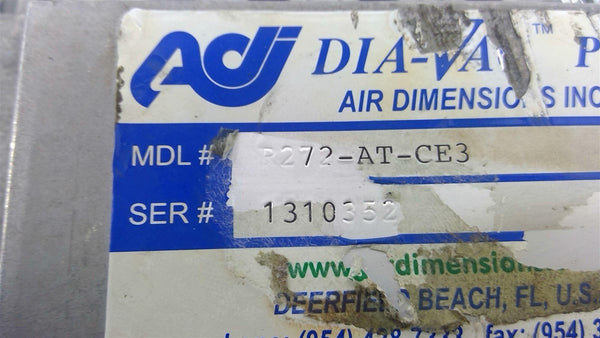 DIA-VA Pumps R272-AT-CE3 Pump – BME Bearings and Surplus