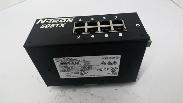N Tron 508TX Ethernet Switch 10-30 Volts – BME Bearings and Surplus