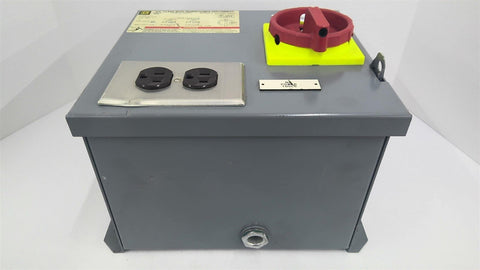 Square D SK1000G1 Transformer Disconnect 1000 VA 600 VAC 230/460 V Pri ...