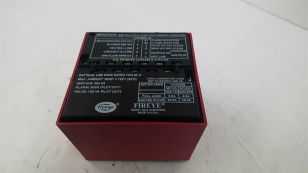 Fireye MC120 fire Burner Control Program Module – BME Bearings and Surplus
