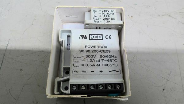 KEB 90.200-CE09 Powerbox Rectifier Module – BME Bearings and Surplus