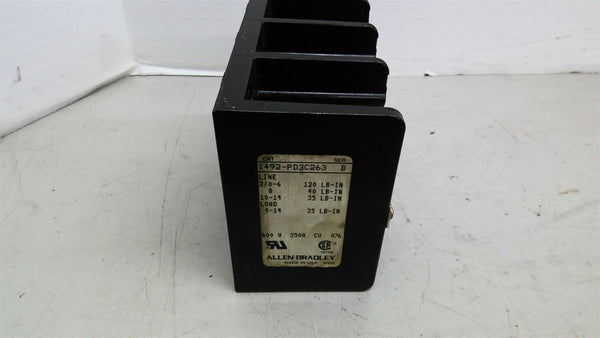 Allen-Bradley 1492-PD3C263 Distribution Block – BME Bearings and Surplus