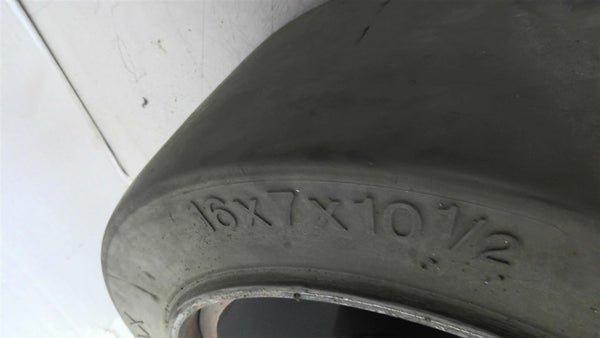 Unitrac 16X7X10.5 Solid Cushion Forklift Wheel And Tires Bearing – BME ...