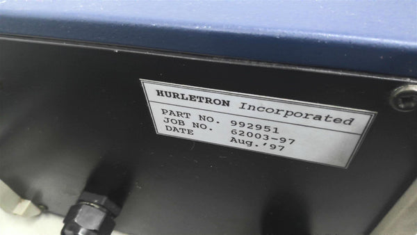 Hurletron Incorporated 992951 – BME Bearings and Surplus