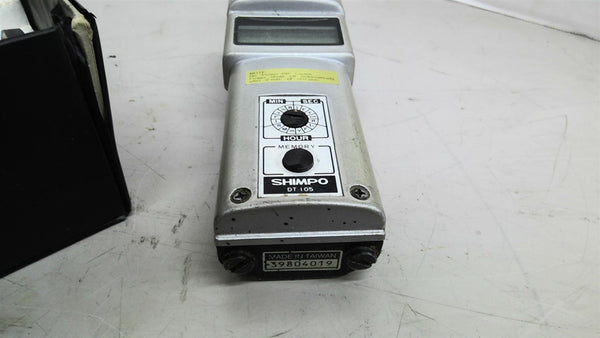 Shimpo DT 105 Tachometer – BME Bearings and Surplus