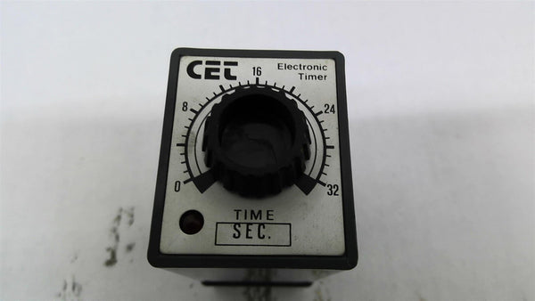 CEJ MTE-d Timer Relay 32 Second – BME Bearings and Surplus