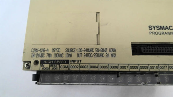 Omron SYSMAC C28K 250V 60Hz 2A Programmable Controller – BME Bearings ...